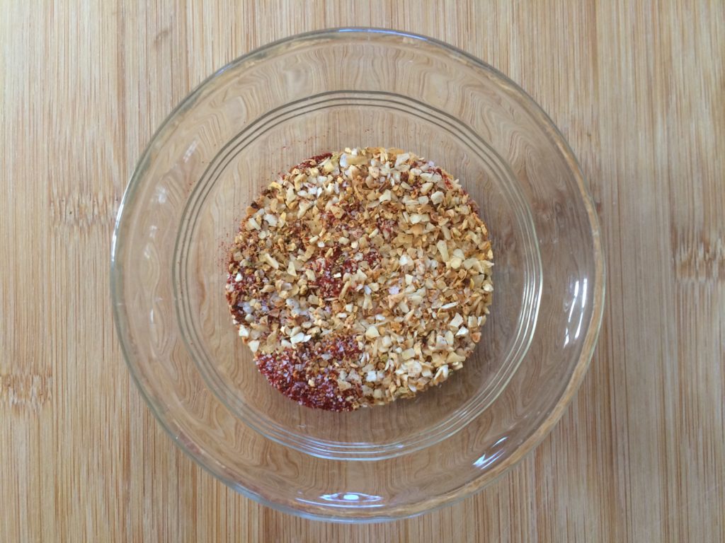 Orange Garlic Seafood Dry Rub - The Semiconservative Granola Girl